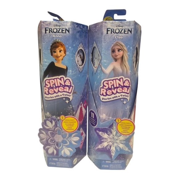 Disney | Toys | Disney Frozen Spin And Reveal Doll Bundle | Poshmark
